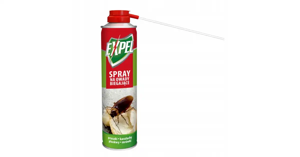 Expel spray na owady biegające 400 ml – karaluchy i mrówki